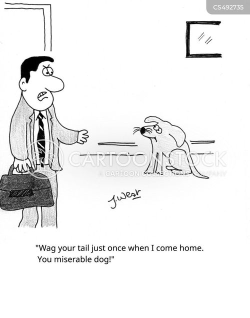 Wagging Cartoons and Comics - funny pictures from CartoonStock