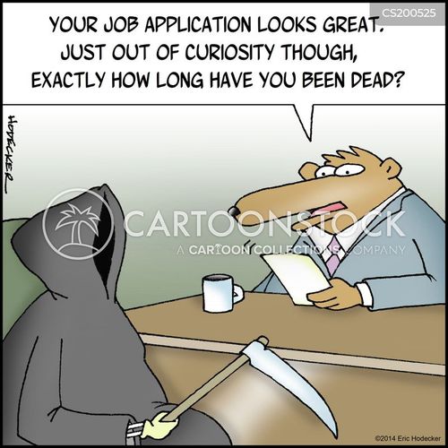 Job Referrals Cartoons and Comics - funny pictures from CartoonStock