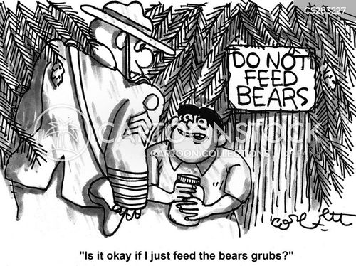 Park Warden Cartoons and Comics - funny pictures from CartoonStock