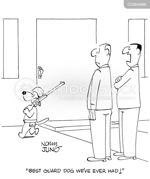 Dog Handler Cartoons and Comics - funny pictures from CartoonStock