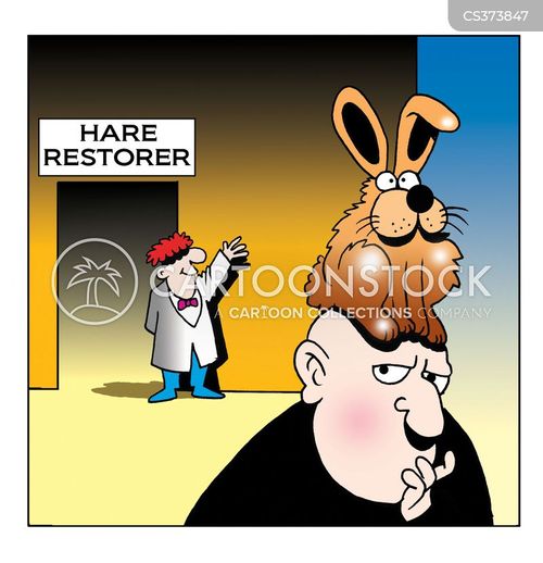 Drying Hair Cartoons and Comics - funny pictures from CartoonStock