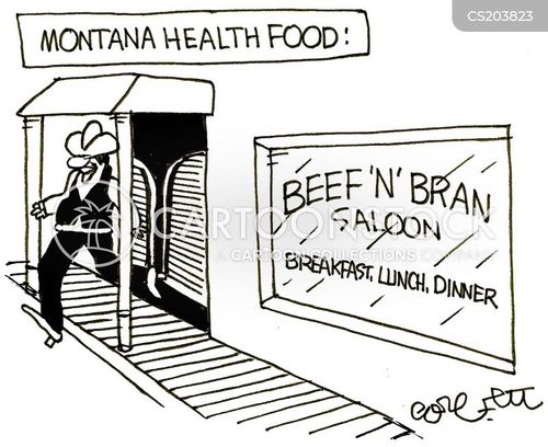 Eating Meat Cartoons and Comics - funny pictures from CartoonStock