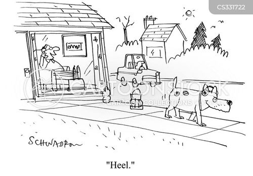 Dog Commands Cartoons and Comics - funny pictures from CartoonStock