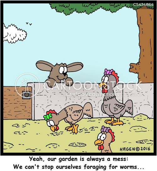 Foraging Cartoons and Comics - funny pictures from CartoonStock