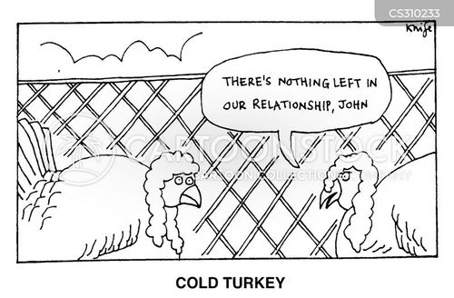 Cold Turkey Cartoons and Comics - funny pictures from CartoonStock