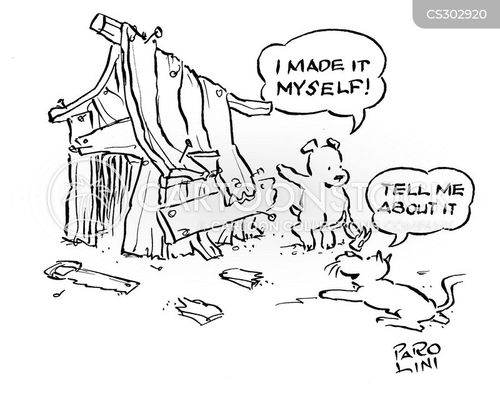 Self-build Cartoons and Comics - funny pictures from CartoonStock