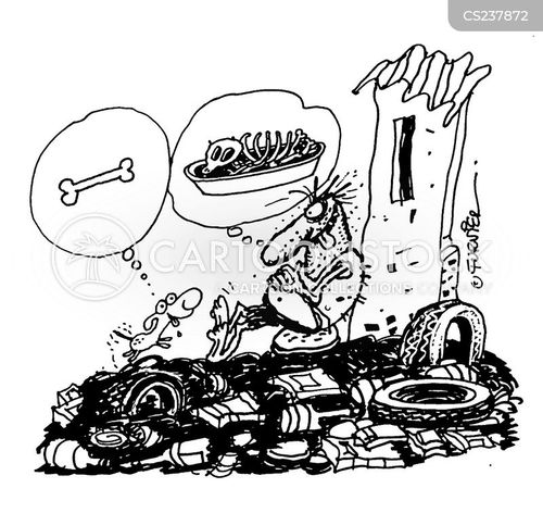 Starving Pets Cartoons and Comics - funny pictures from CartoonStock