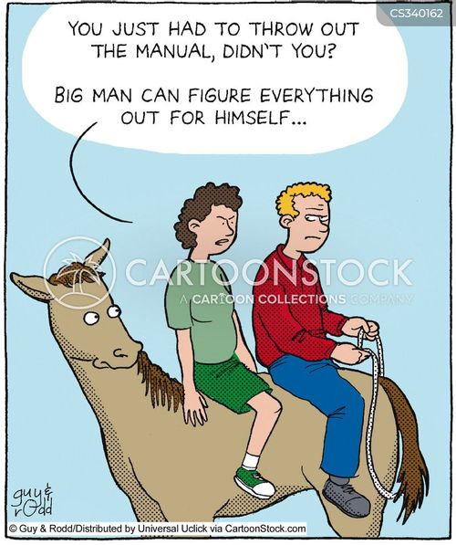 Manual Decoding Cartoons and Comics - funny pictures from CartoonStock