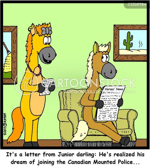 Mountie Cartoons and Comics - funny pictures from CartoonStock
