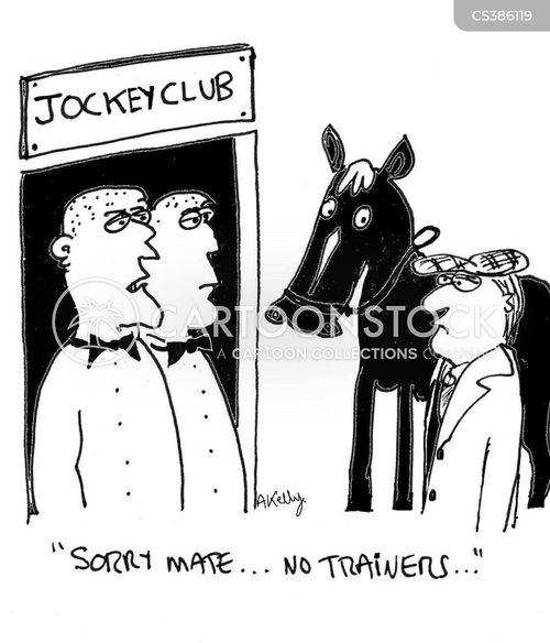 Horse Trainers Cartoons and Comics - funny pictures from CartoonStock