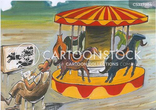 Carousel Cartoons and Comics - funny pictures from CartoonStock