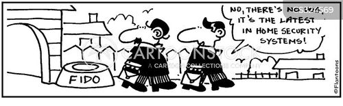 Home Security Systems Cartoons and Comics - funny pictures from ...