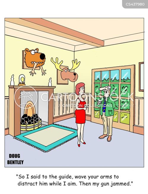 Hunting Blinds Cartoons and Comics - funny pictures from CartoonStock