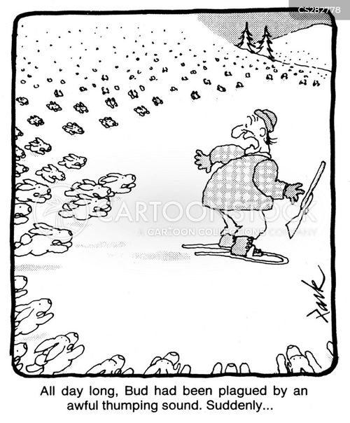 Rabbit Hunter Cartoons and Comics - funny pictures from CartoonStock