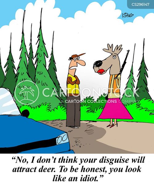 Hunting Animals Cartoons and Comics - funny pictures from CartoonStock