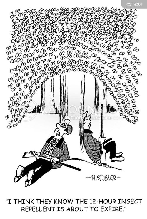 Bug Bites Cartoons and Comics - funny pictures from CartoonStock