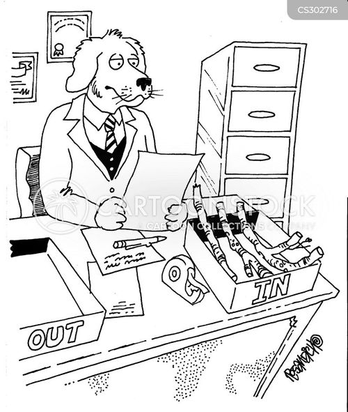 In Tray Cartoons and Comics - funny pictures from CartoonStock