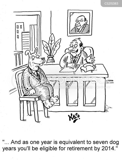 Human Age Equivalent Cartoons and Comics - funny pictures from CartoonStock