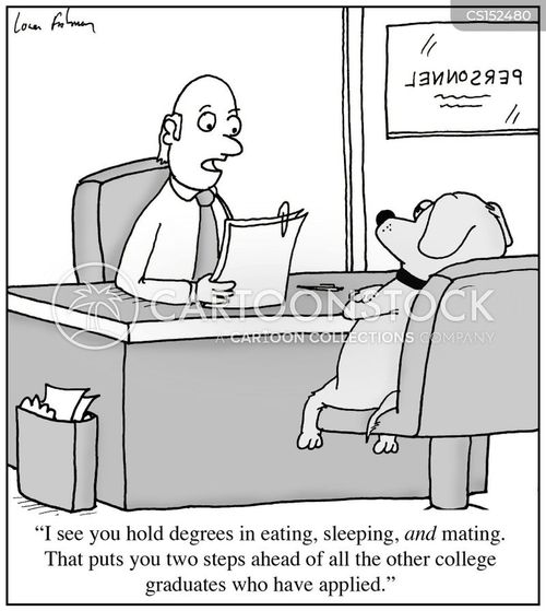 Applying For A Job Cartoons And Comics Funny Pictures From Cartoonstock