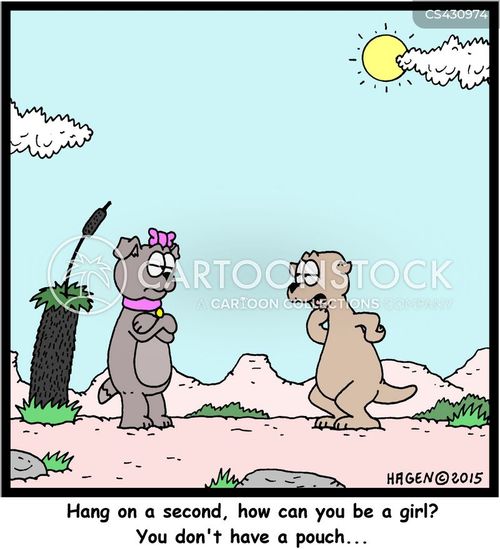 Pouches Cartoons and Comics - funny pictures from CartoonStock