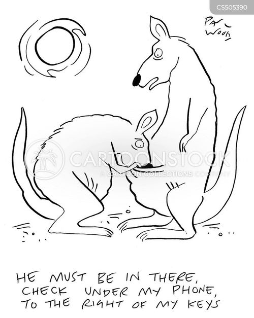 Pouches Cartoons and Comics - funny pictures from CartoonStock