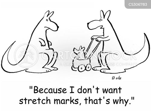 Stretch Marks Cartoons and Comics - funny pictures from CartoonStock