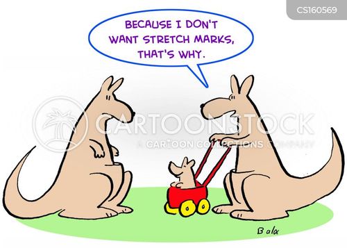 Stretch Marks Cartoons and Comics - funny pictures from CartoonStock