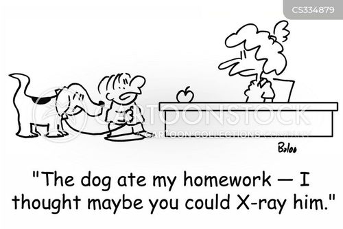 The Dog Ate My Homework Cartoons and Comics - funny pictures from ...