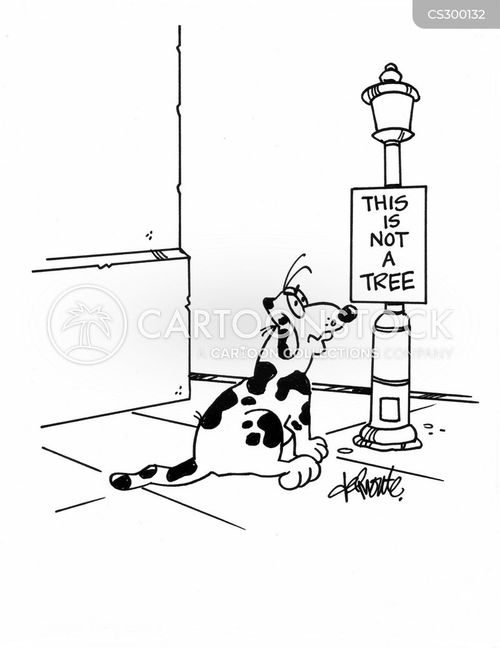 Lamppost Cartoons and Comics - funny pictures from CartoonStock