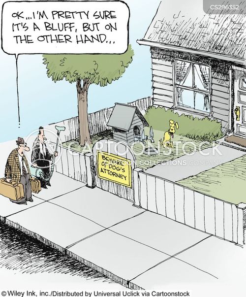 Bluffing Cartoons and Comics - funny pictures from CartoonStock