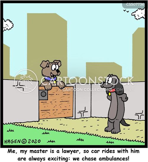 Ambulance Chasing Cartoons and Comics - funny pictures from CartoonStock