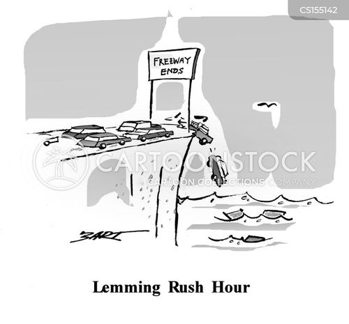 Jumping Off A Cliff Cartoons and Comics - funny pictures from CartoonStock