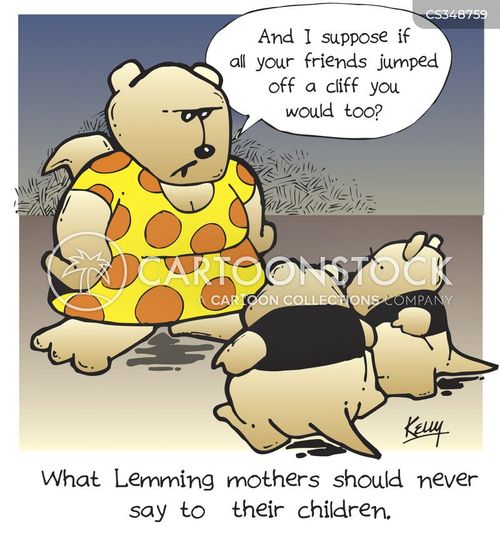 Remember To Follow The Crowd Cartoons and Comics - funny pictures from ...