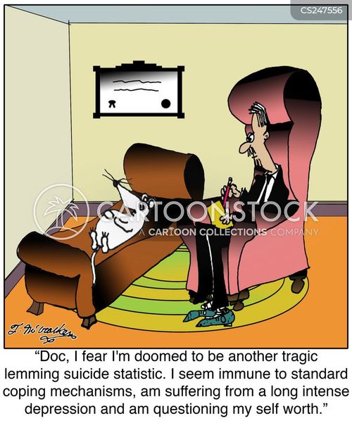 Coping With Fear Cartoons and Comics - funny pictures from CartoonStock