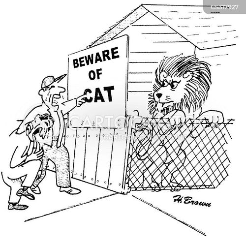 Guard Animals Cartoons and Comics - funny pictures from CartoonStock