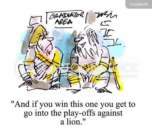 Gladiator Cartoons and Comics - funny pictures from CartoonStock