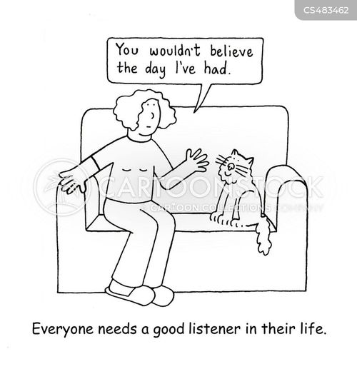 Good Listening Cartoons and Comics - funny pictures from CartoonStock
