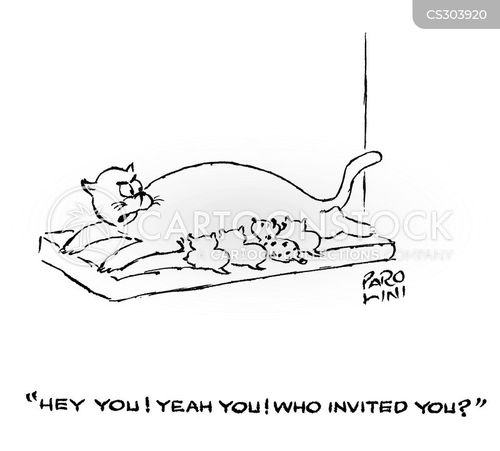 Uninvited Guest Cartoons and Comics - funny pictures from CartoonStock