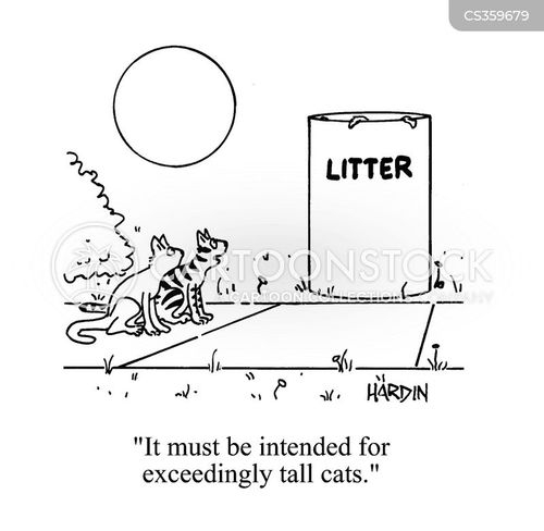 Litter Bins Cartoons and Comics - funny pictures from CartoonStock