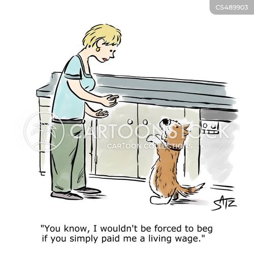 Fair Wages Cartoons and Comics - funny pictures from CartoonStock