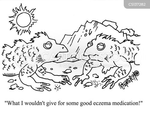 Eczema Cartoons and Comics - funny pictures from CartoonStock