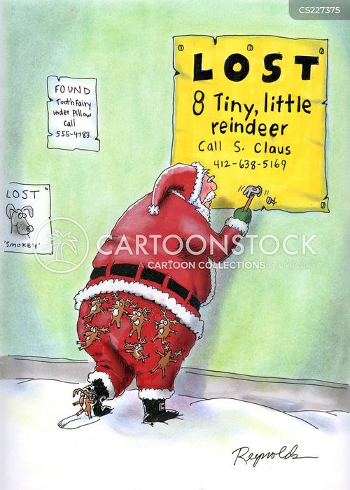 Fat Santa Cartoons and Comics - funny pictures from CartoonStock
