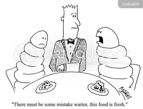 Restaurant Service Cartoons and Comics - funny pictures from CartoonStock