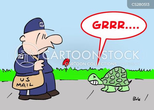 Postal Office Cartoons and Comics - funny pictures from CartoonStock