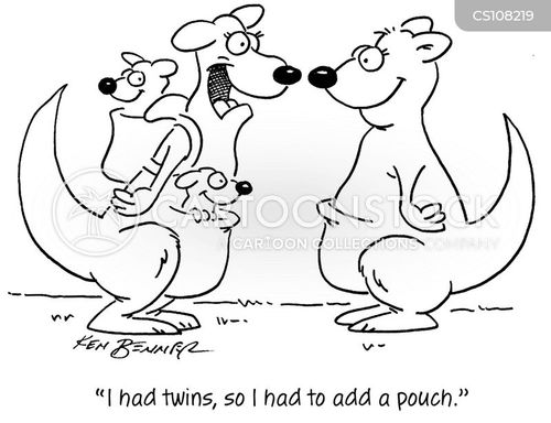 Pouches Cartoons and Comics - funny pictures from CartoonStock