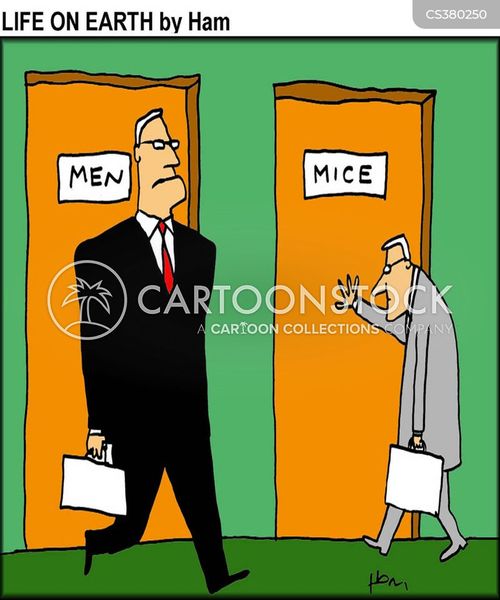 Man Or Mouse Cartoons and Comics - funny pictures from CartoonStock