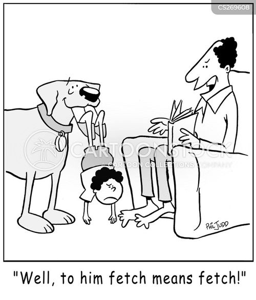 Trained Dog Cartoons and Comics - funny pictures from CartoonStock