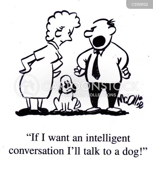 Intelligence Conversation Cartoons and Comics - funny pictures from ...