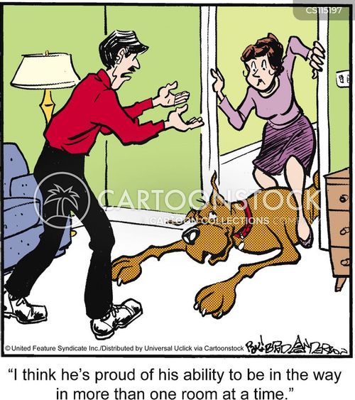 Getting In The Way Cartoons and Comics - funny pictures from CartoonStock