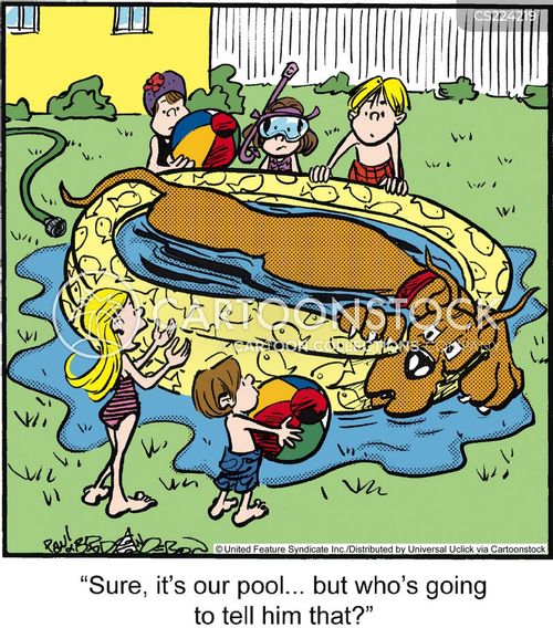 Paddling Pool Cartoons and Comics - funny pictures from CartoonStock